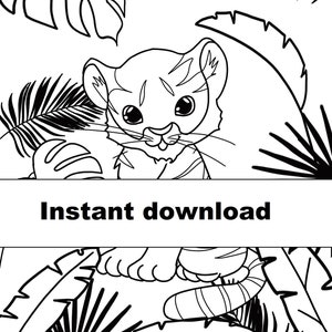 baby tarzan coloring pages