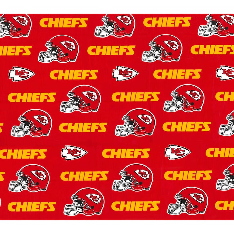 Kansas City Chiefs Fabric - Etsy