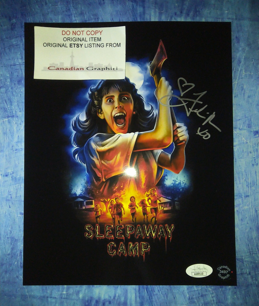 Felissa Rose Hand Signed Autograph 8x10 Photo COA + JSA Sleepaway Camp ...