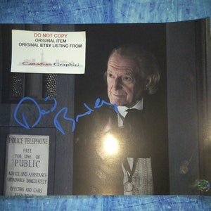 David Bradley Hand Signed Autograph 8x10 Photo COA Doctor Who - Etsy