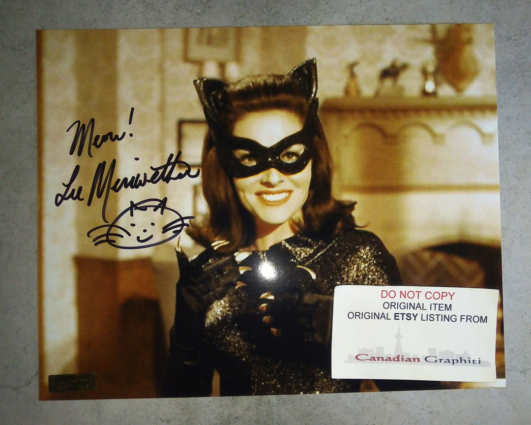Lee Meriwether Hand Signed Autograph 8x10 Photo COA Catwoman - Etsy