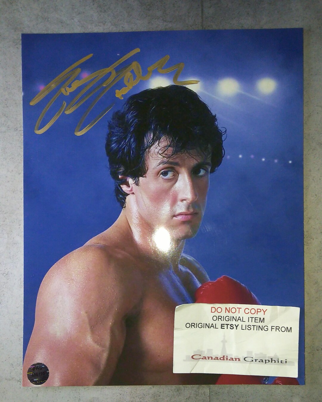 Sylvester Stallone Hand Signed Autograph 8x10 Photo COA - Etsy