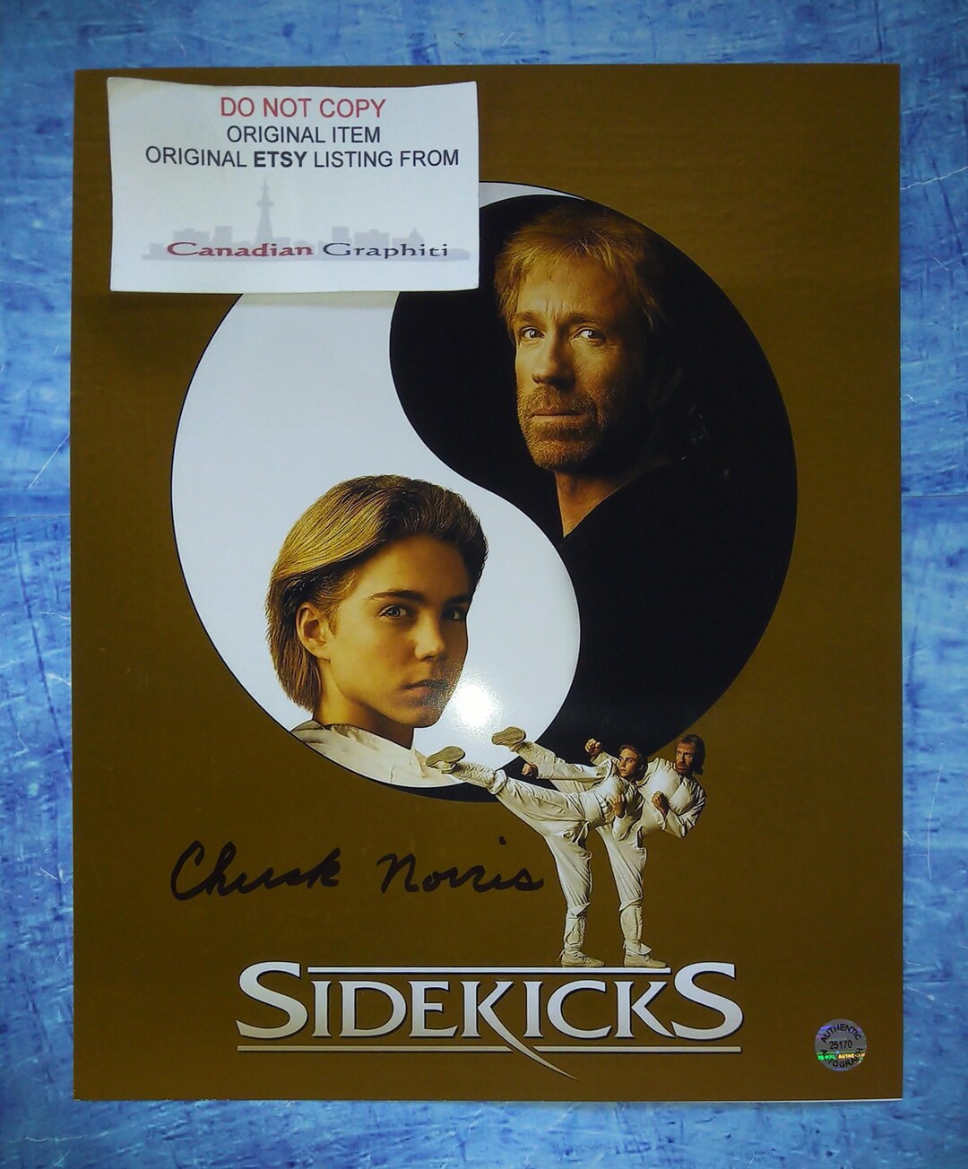 Chuck Norris Hand Signed Autograph 8x10 Photo COA - Etsy