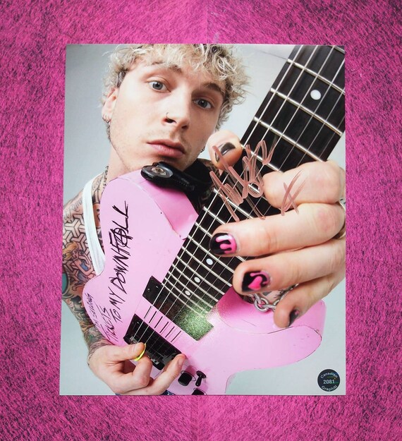 Machine Gun Kelly MGK Hand Signed 8x10 Photo COA - Etsy