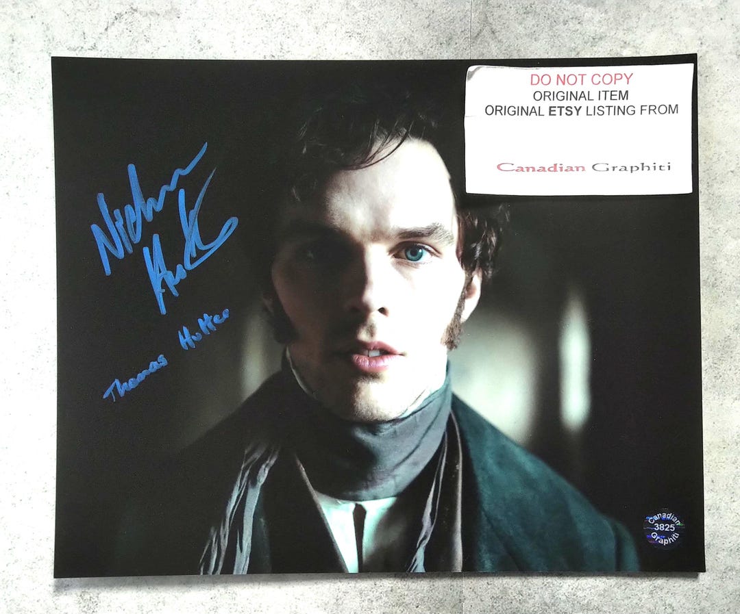 Nicholas Hoult Hand Signed Autograph 8x10 Photo COA + Opix Nosferatu - Etsy