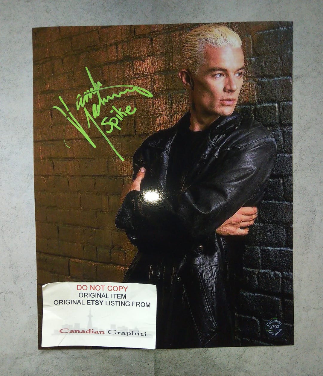 James Marsters Hand Signed Autograph 8x10 Photo COA Spike - Etsy