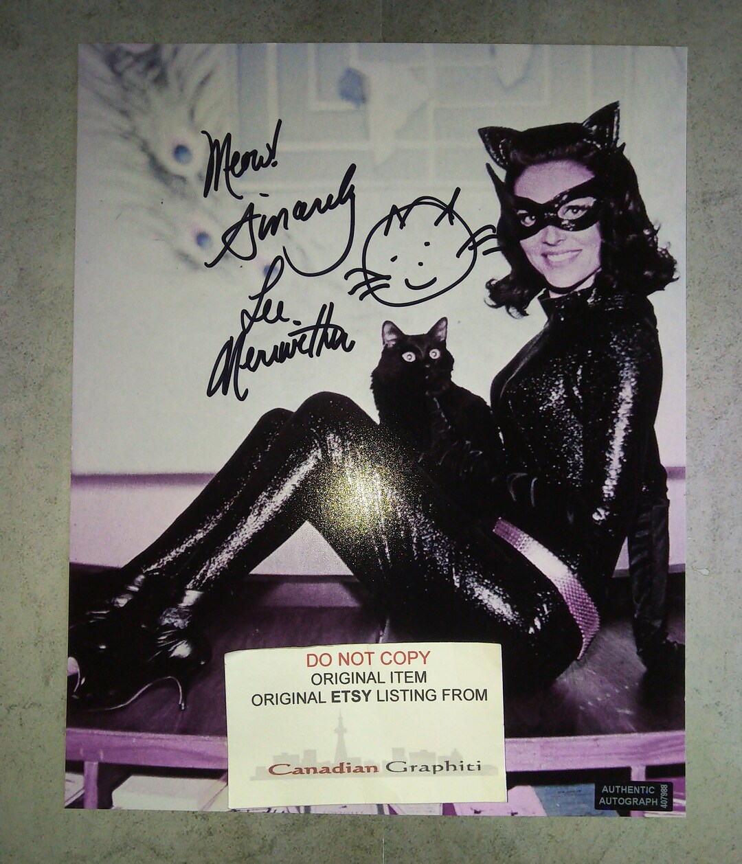 Lee Meriwether Hand Signed Autograph 8x10 Photo COA Catwoman - Etsy