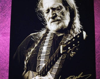 Willie Nelson Signed - Etsy