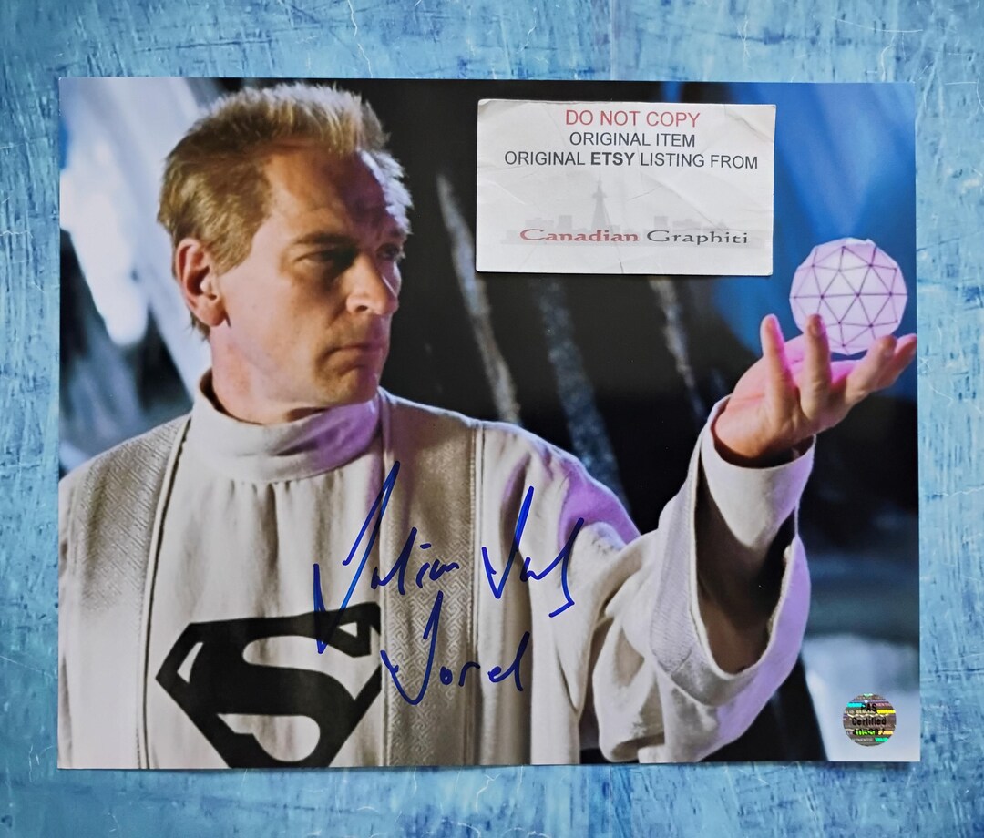 Julian Sands Hand Signed Autograph 8x10 Photo COA Smallville - Etsy