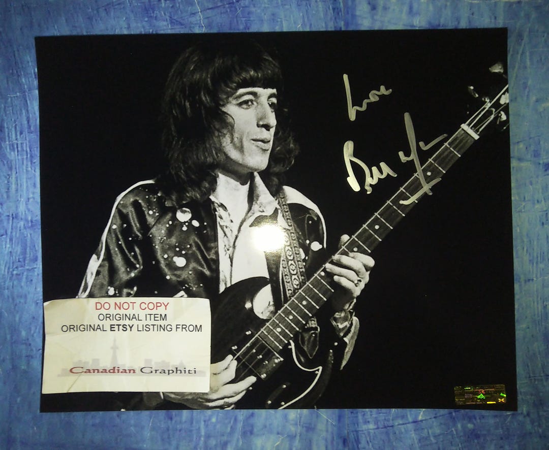 Bill Wyman Hand Signed Autograph 8x10 Photo COA - Etsy