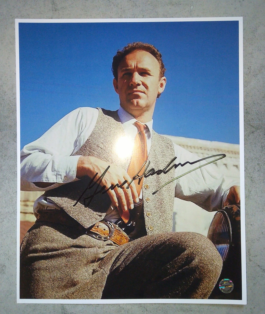 Gene Hackman Hand Signed Autograph 8x10 Photo COA - Etsy