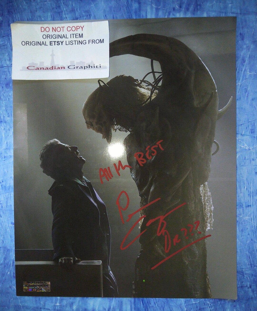 Peter Capaldi Hand Signed Autograph 8x10 Photo COA Doctor Who - Etsy
