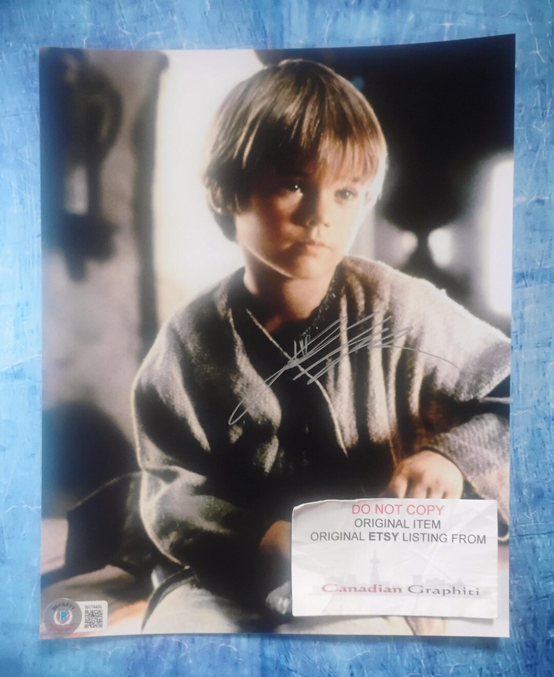Jake Lloyd Hand Signed Autograph 8x10 Photo BAS COA Star Wars - Etsy