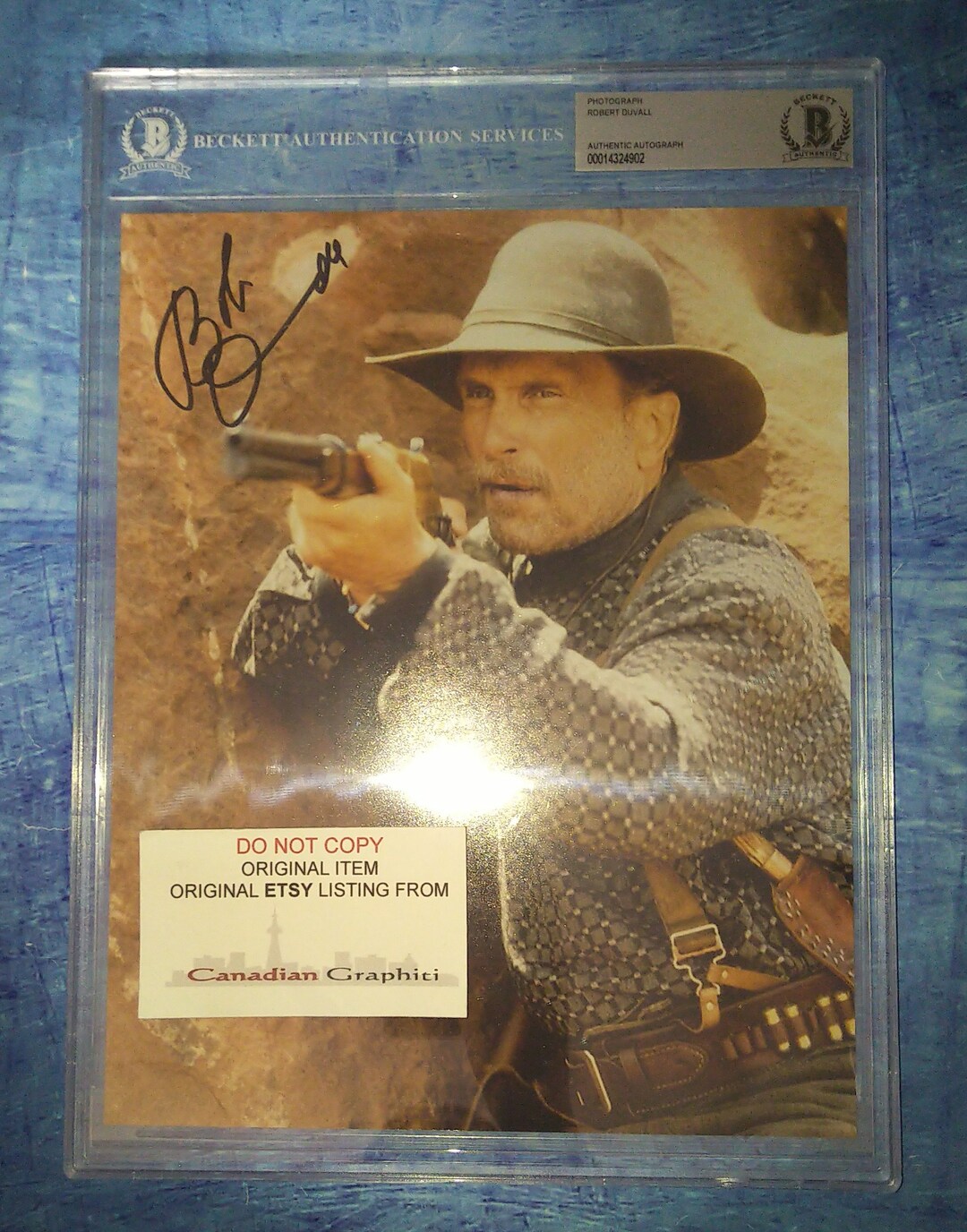 Robert Duvall Hand Signed Autograph 8x10 Photo BAS COA - Etsy