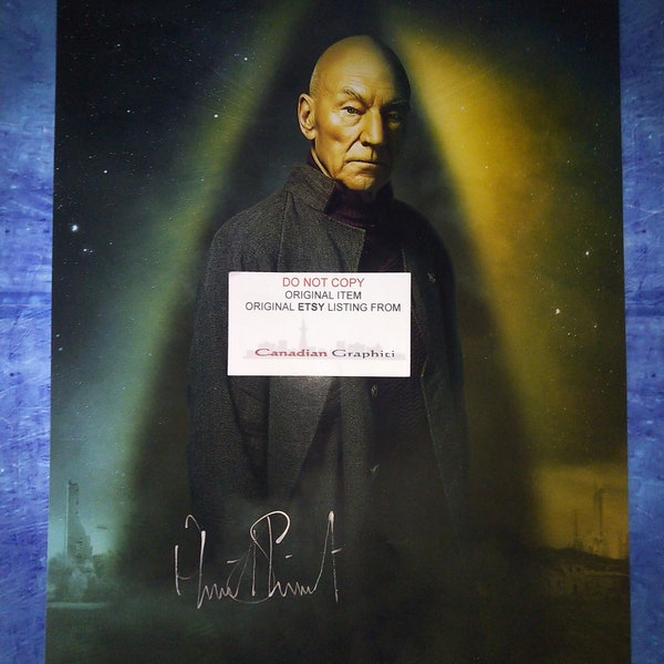 Patrick Stewart - Etsy