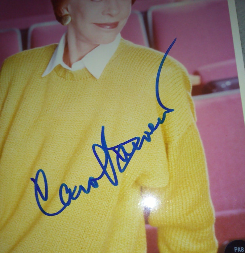 Carol Burnett Hand Signed Autograph 8x10 Photo PSA COA - Etsy