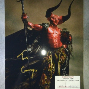 Tim Curry Hand Signed Autograph 11x14 Photo COA Legend - Etsy