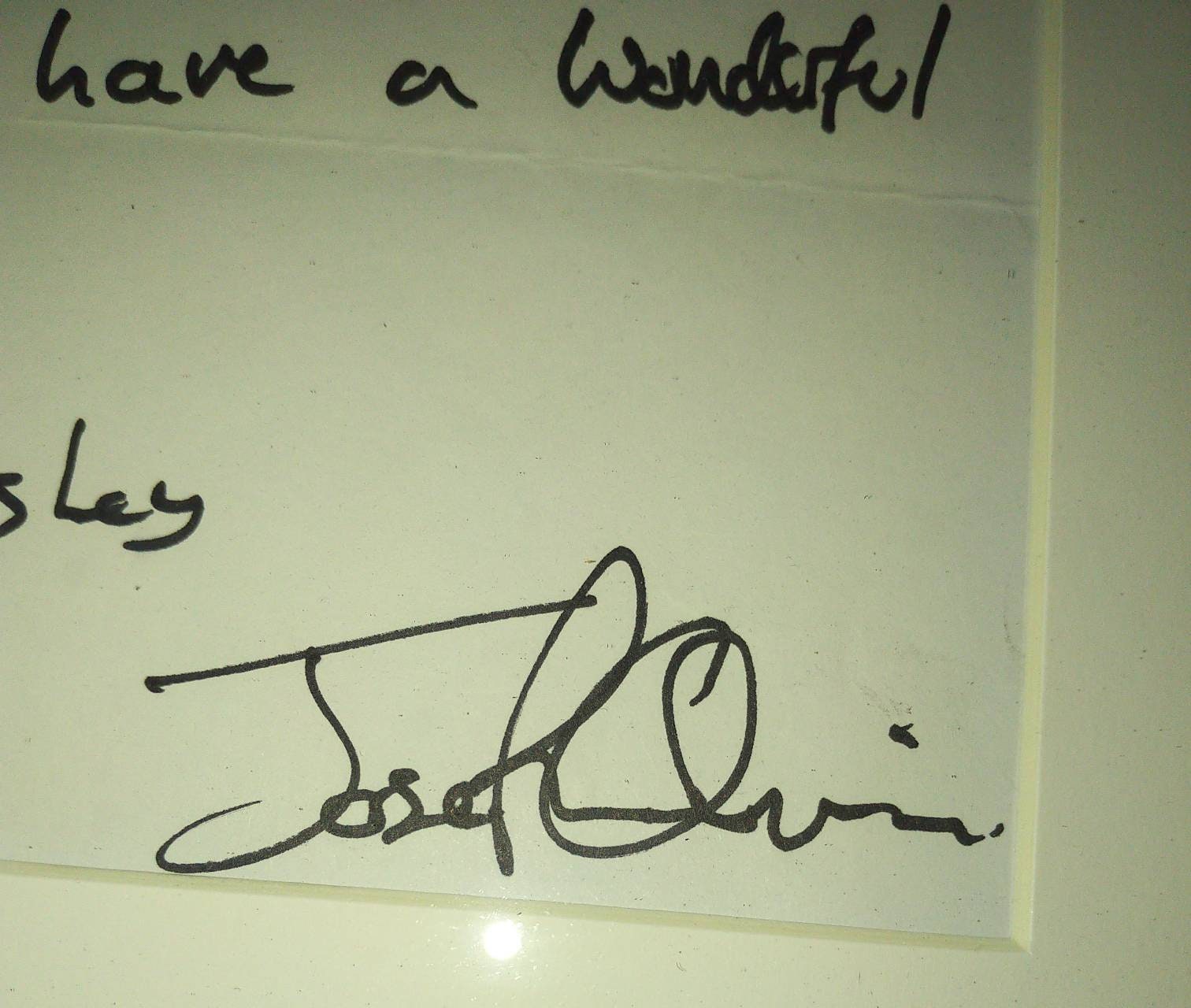 Joseph Quinn RARE Handwritten Letter Full Signature Autograph - Etsy