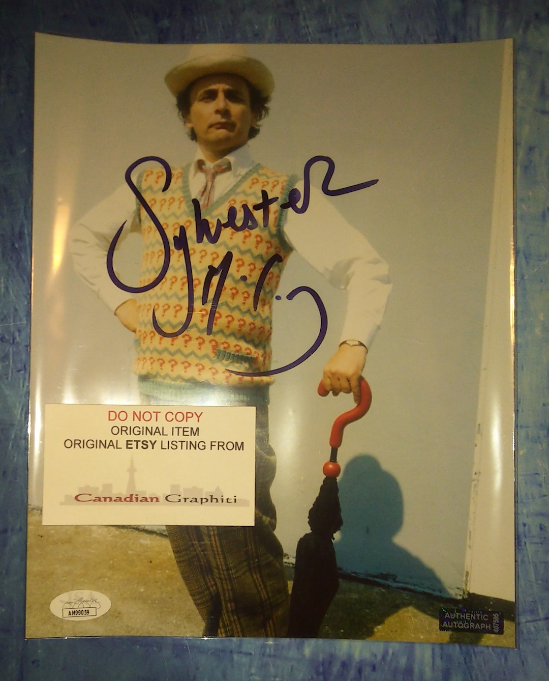Sylvester Mccoy Hand Signed Autograph 8x10 Photo COA Doctor Who - Etsy