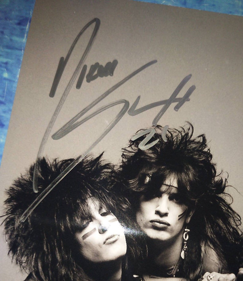 Motley Crue Hand Signed Autograph 8x10 Photo Mick Mars Tommy - Etsy
