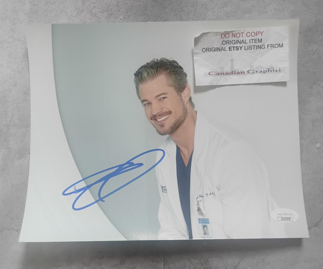 Eric Dane Hand Signed Autograph 8x10 Photo JSA COA Mcsteamy - Etsy