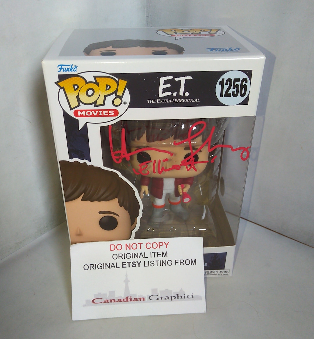 Henry Thomas Hand Signed Autograph ET Elliott Funko Pop COA - Etsy