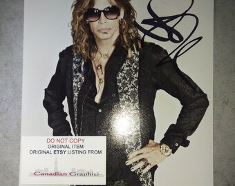 Aerosmith X2 Steven Tyler & Joe Perry Hand Signed Autograph 8x10 Photo ...