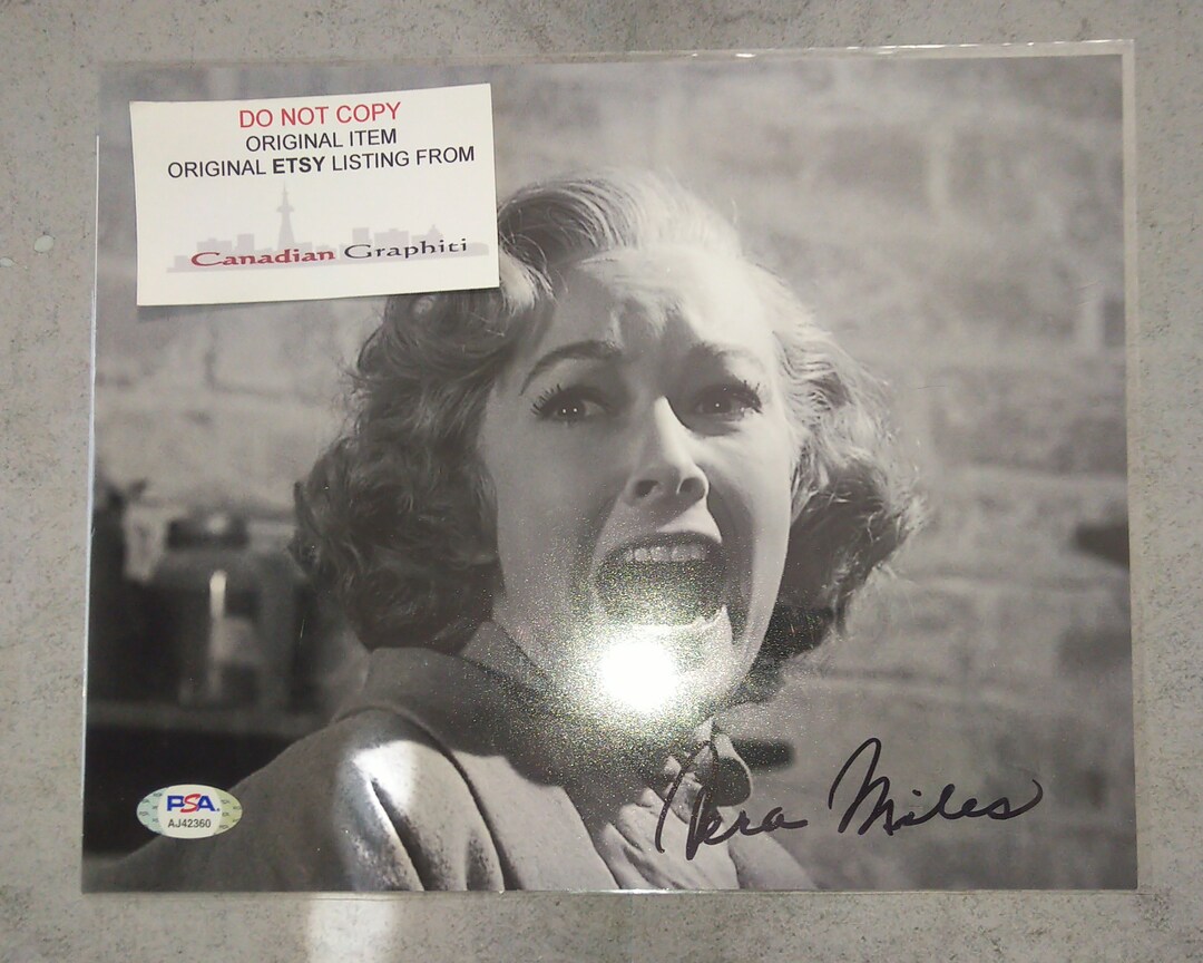 Vera Miles Hand Signed Autograph 8x10 Photo PSA COA - Etsy
