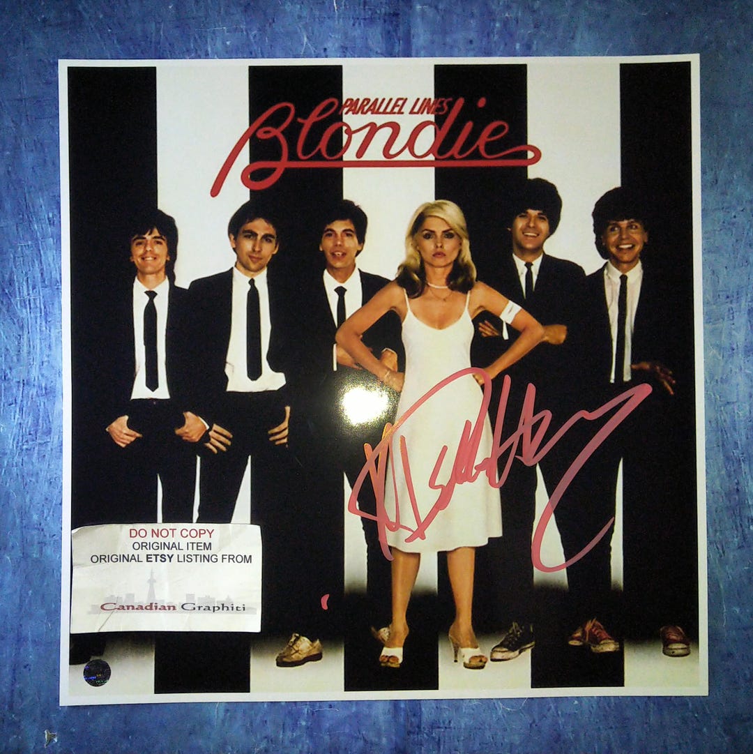 Debbie Harry Hand Signed Autograph 12x12 Photo COA - Etsy