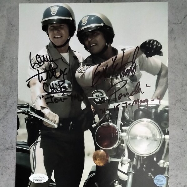 Erik Estrada Signed Photo - Etsy
