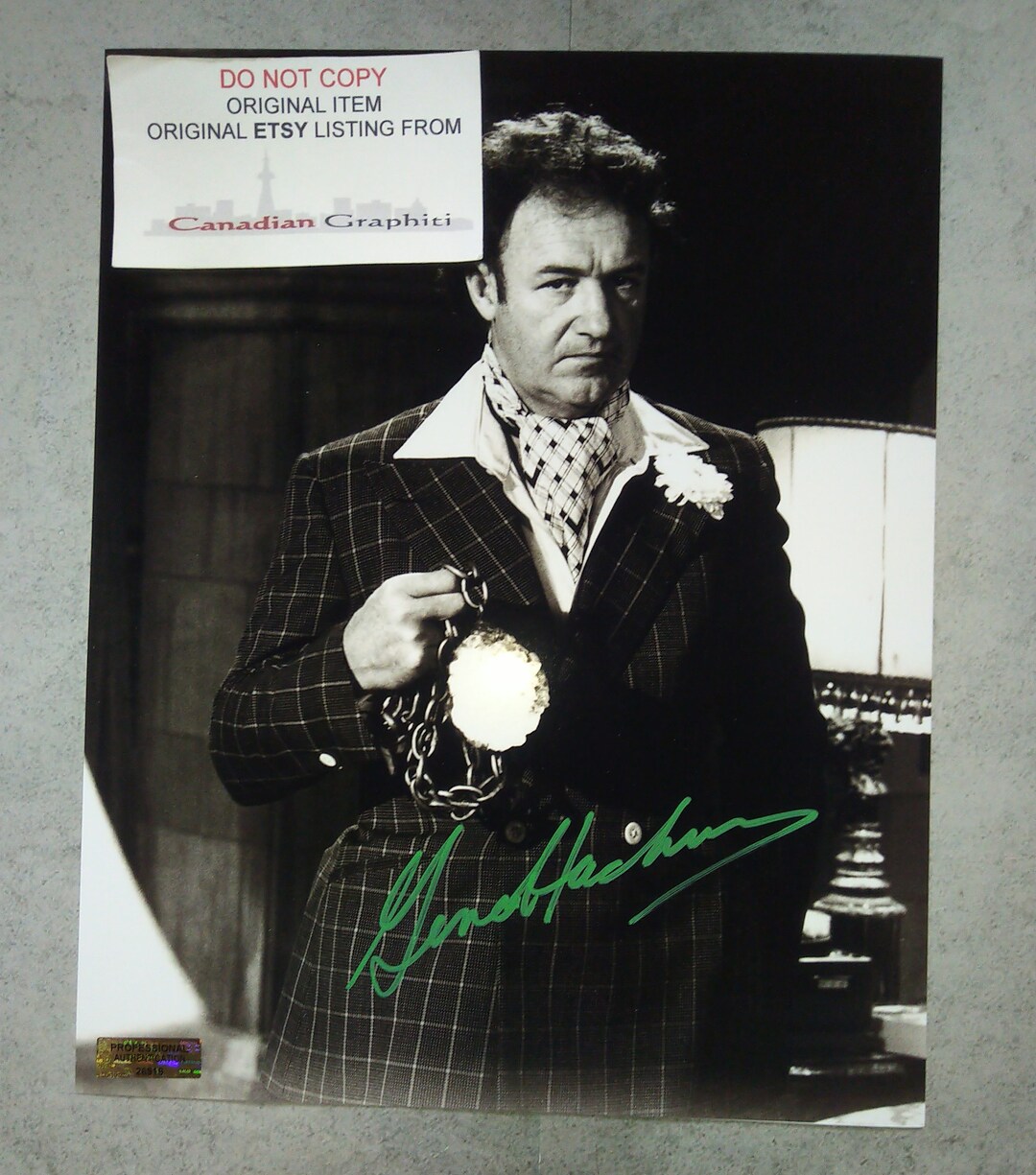 Gene Hackman Hand Signed Autograph 8x10 Photo COA Superman - Etsy
