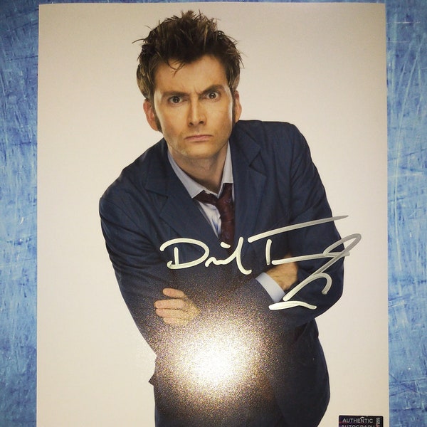 David Tennant Hand Signed Autograph - Etsy