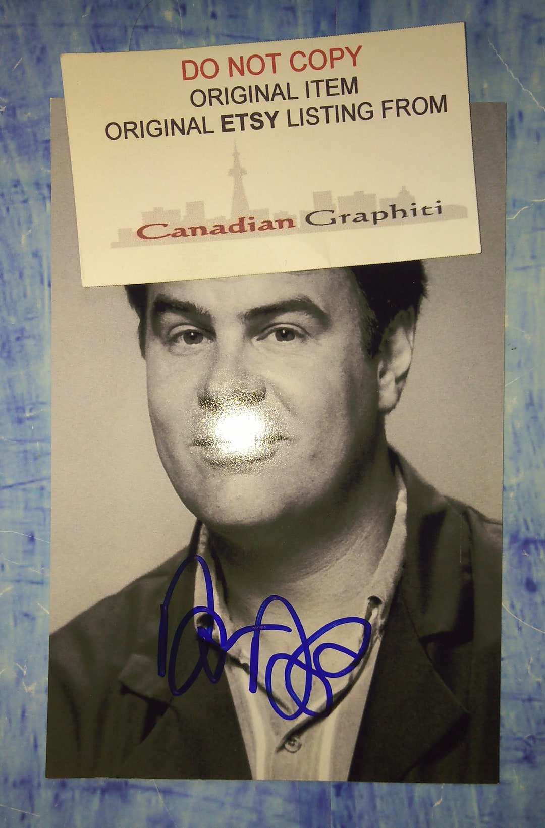 Dan Aykroyd Hand Signed Autograph Photo COA - Etsy