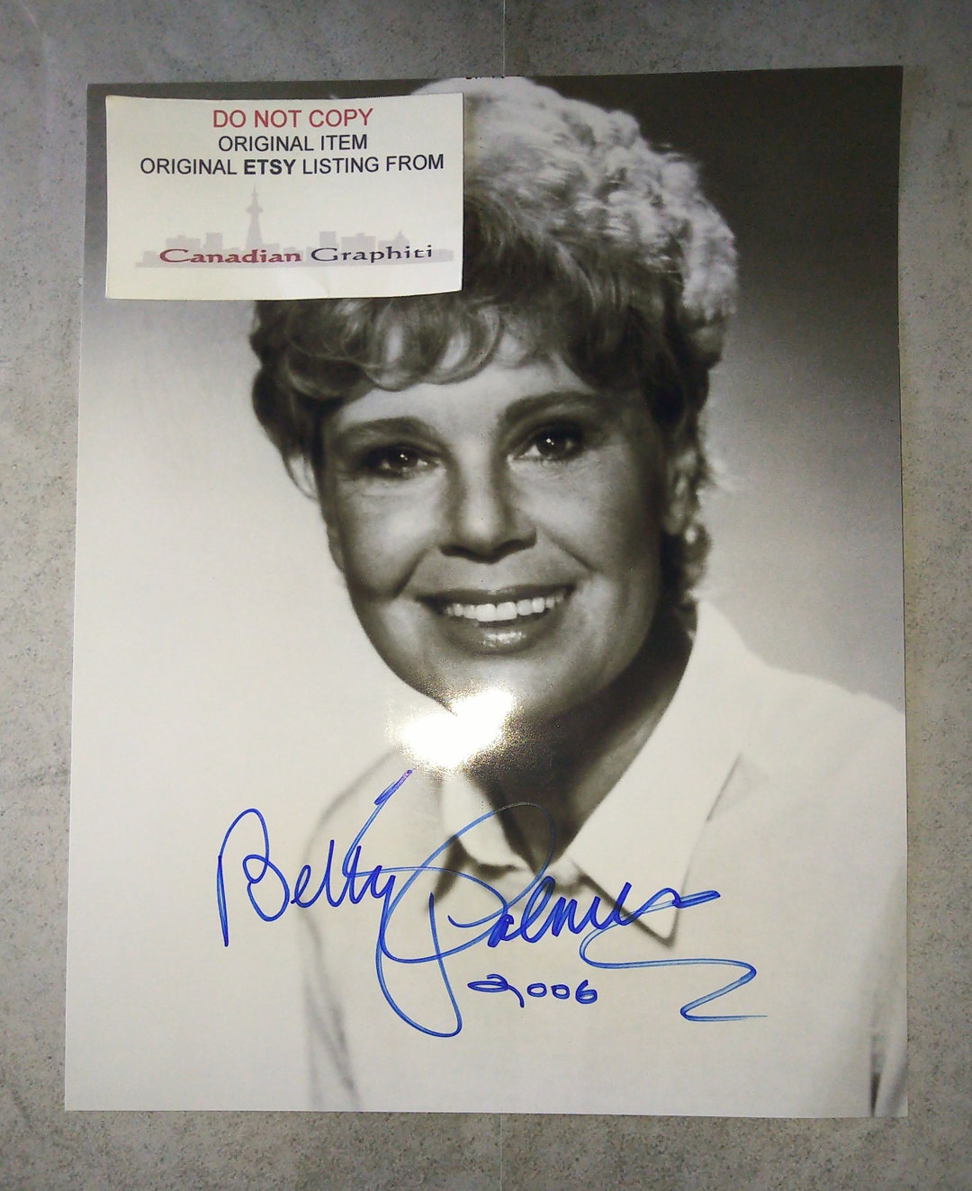 Betsy Palmer Hand Signed Autograph 8x10 Photo COA Friday the 13th - Etsy