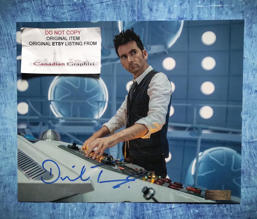 David Tennant Hand Signed Autograph 8x10 Photo COA Doctor Who - Etsy
