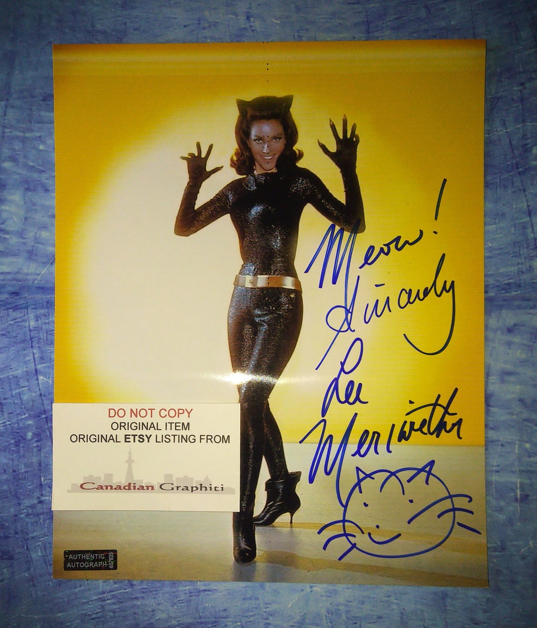 Lee Meriwether Hand Signed Autograph 8x10 Photo COA Batman Catwoman - Etsy