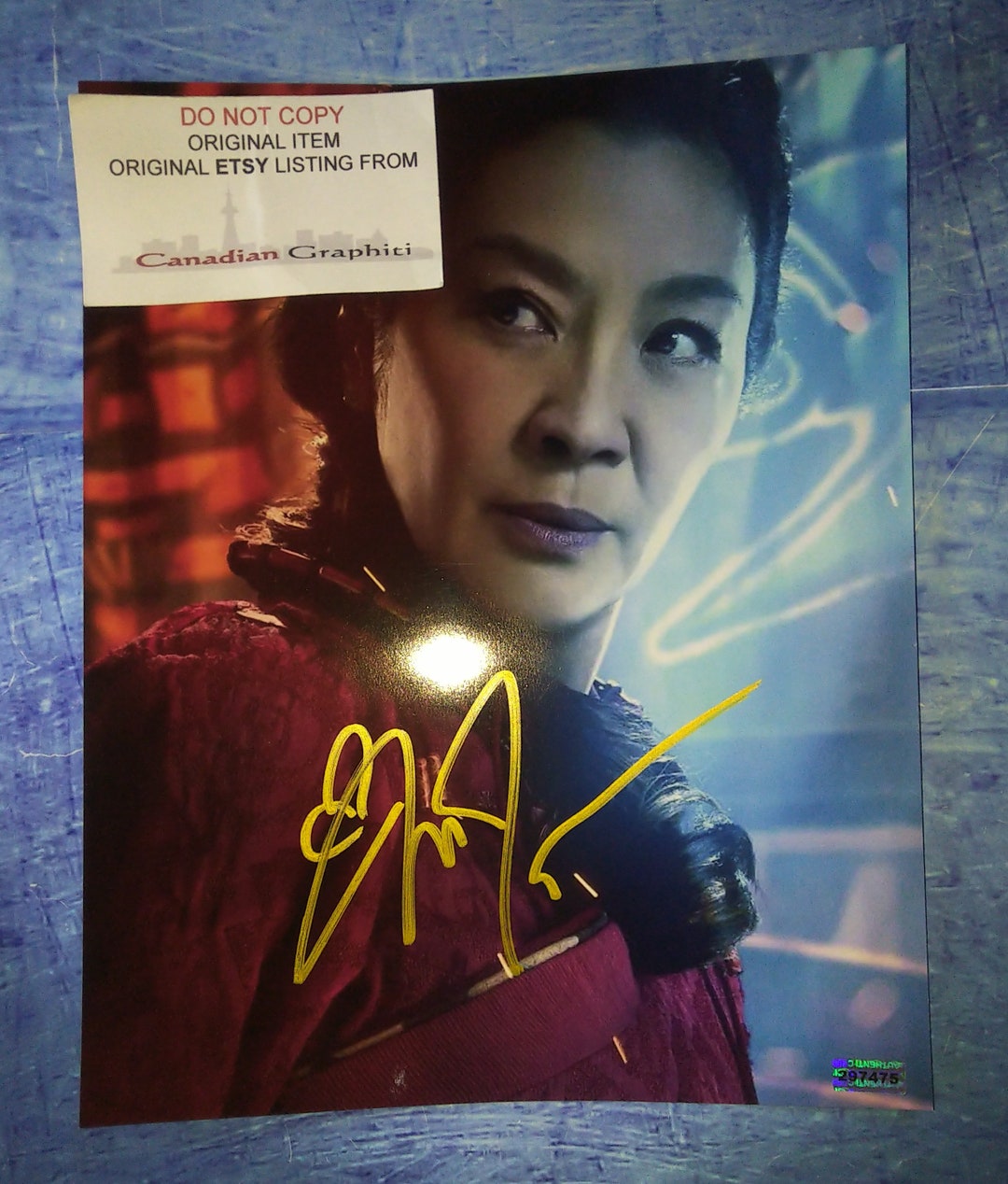Michelle Yeoh Hand Signed Autograph 8x10 Photo COA - Etsy