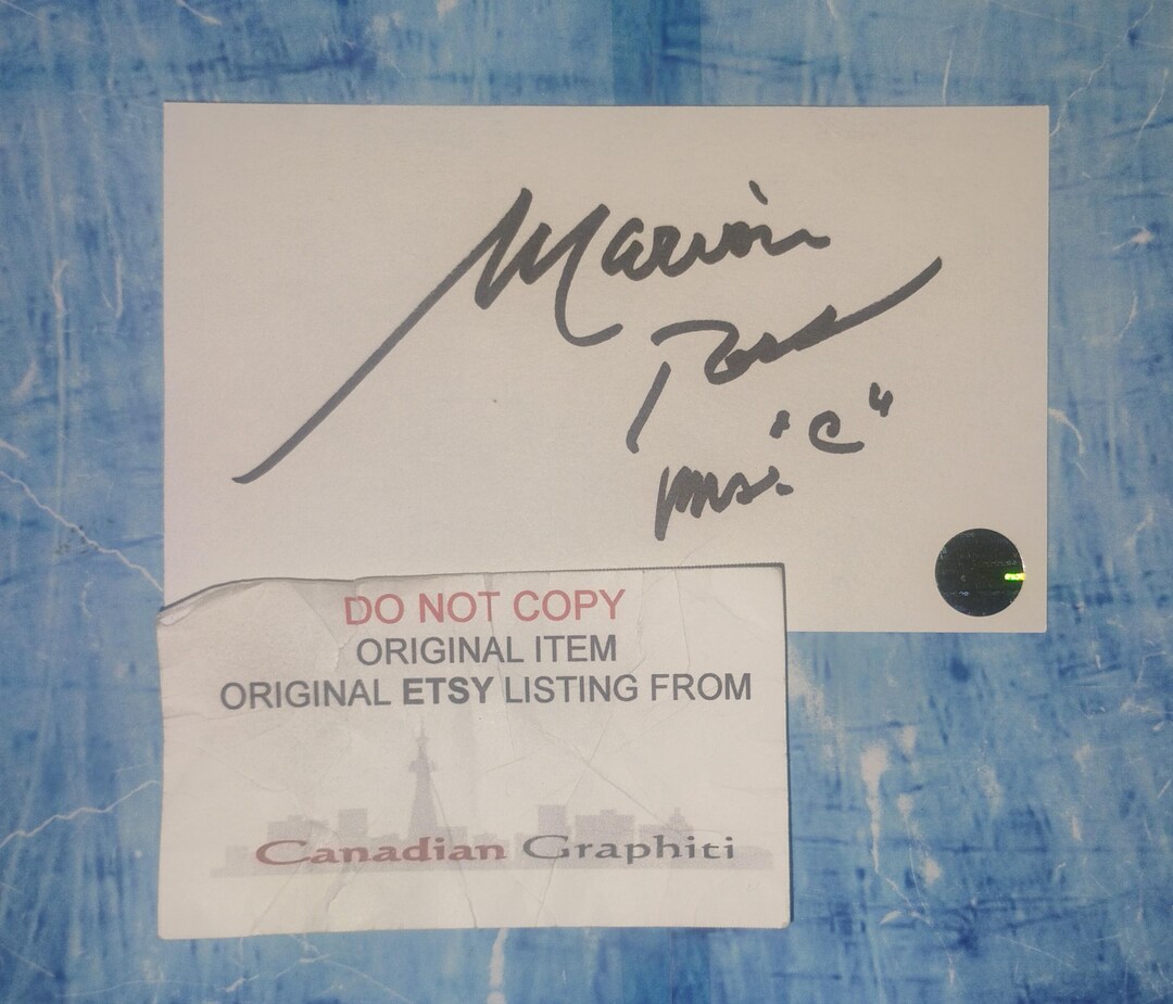 Marion Ross Hand Signed Autograph Index Card COA Happy Days - Etsy