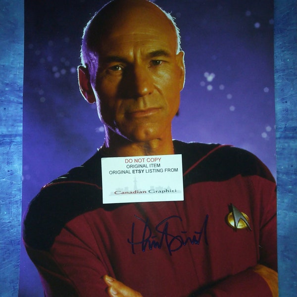 Patrick Stewart - Etsy