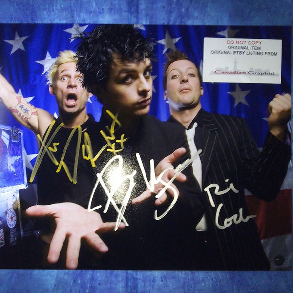 Billie Joe Armstrong Signed - Etsy
