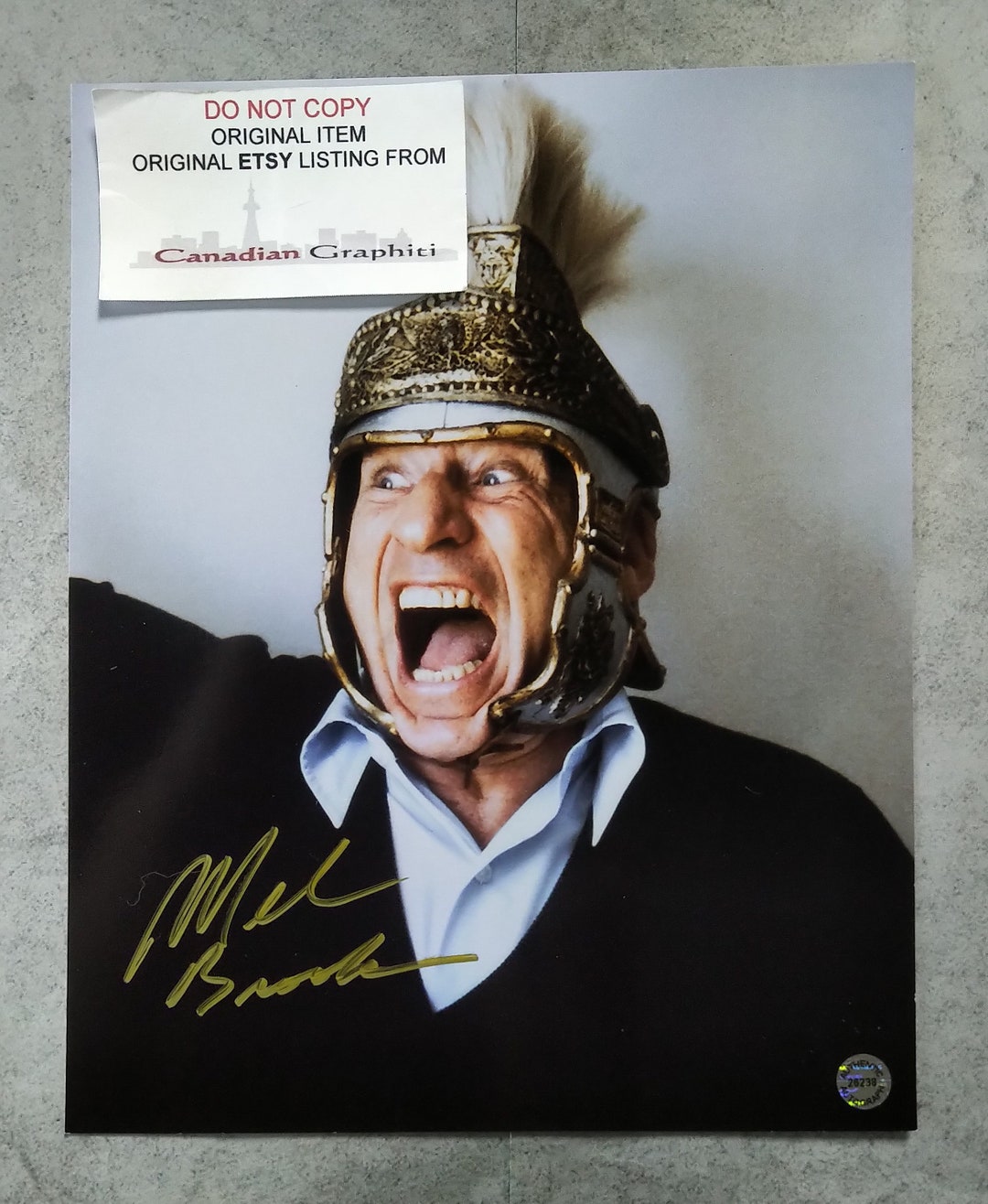 Mel Brooks Hand Signed Autograph 8x10 Photo COA - Etsy