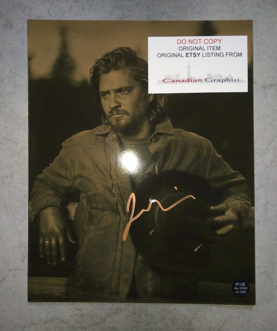 Luke Grimes Hand Signed Autograph 8x10 Photo COA - Etsy