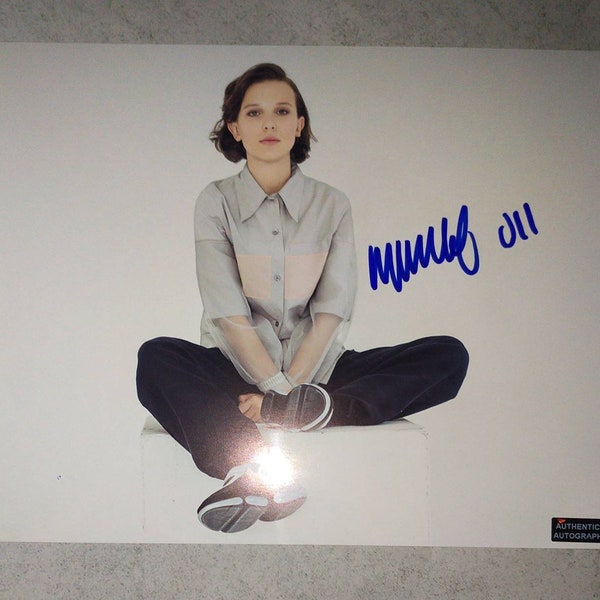 Millie Bobby Brown Autograph - Etsy