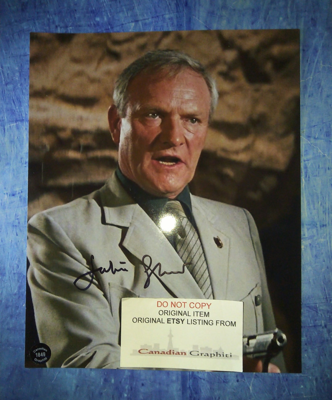 Julian Glover Hand Signed Autograph 8x10 Photo COA Indiana Jones - Etsy