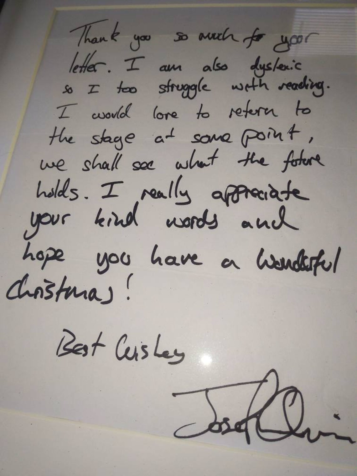 Joseph Quinn RARE Handwritten Letter Full Signature Autograph - Etsy Canada