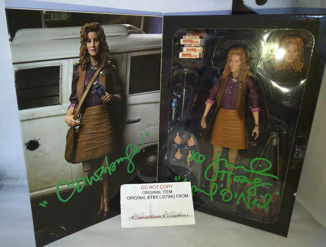 Judith Hoag Hand Signed Autograph April O'neil Action Figure COA ...
