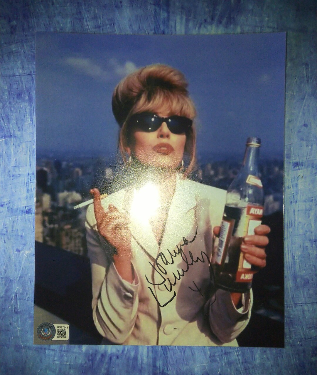 Joanna Lumley Hand Signed Autograph 8x10 Photo COA Absolutely Fabulous ...