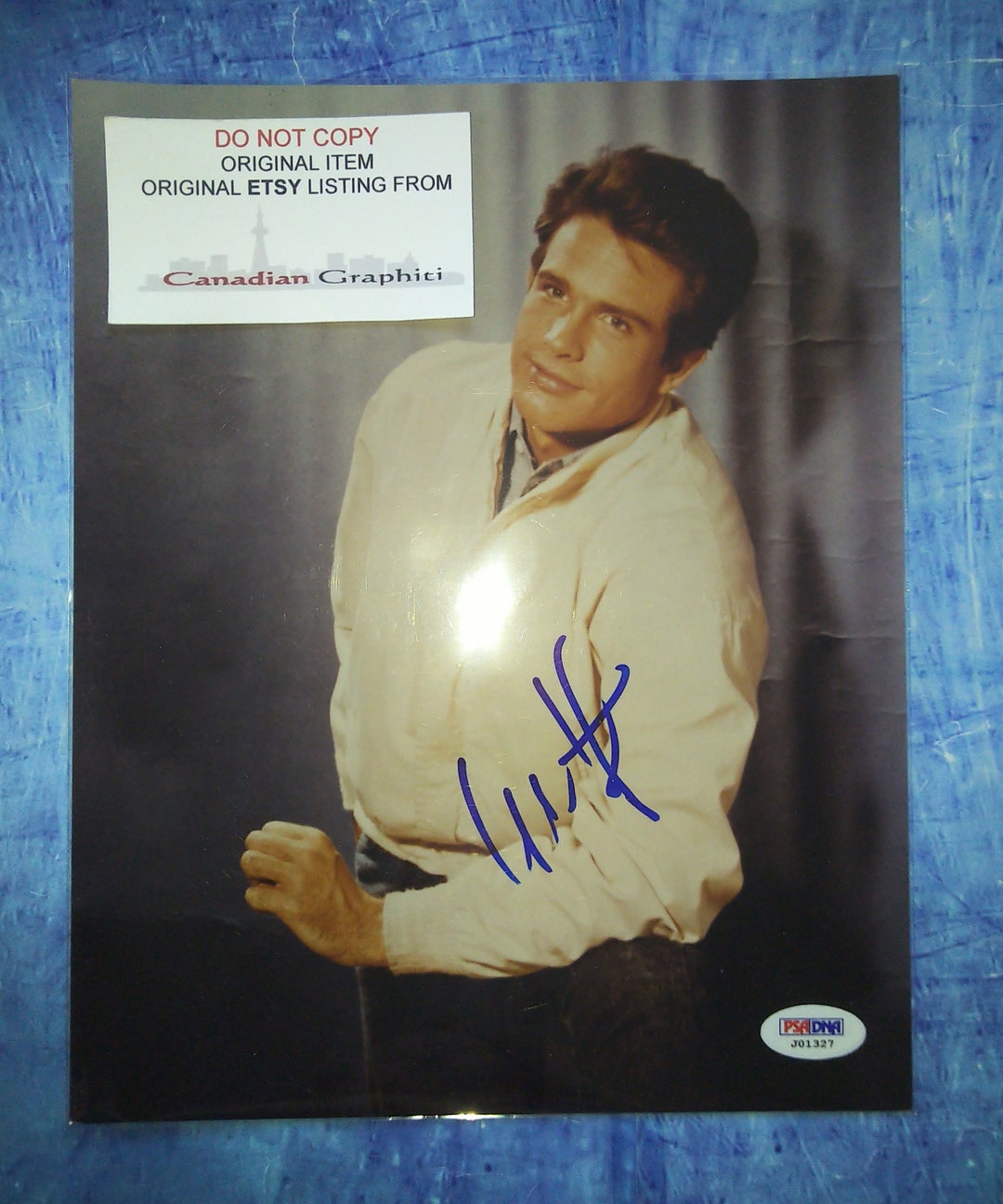 Warren Beatty Hand Signed Autograph 8x10 Photo COA Dick Tracy - Etsy