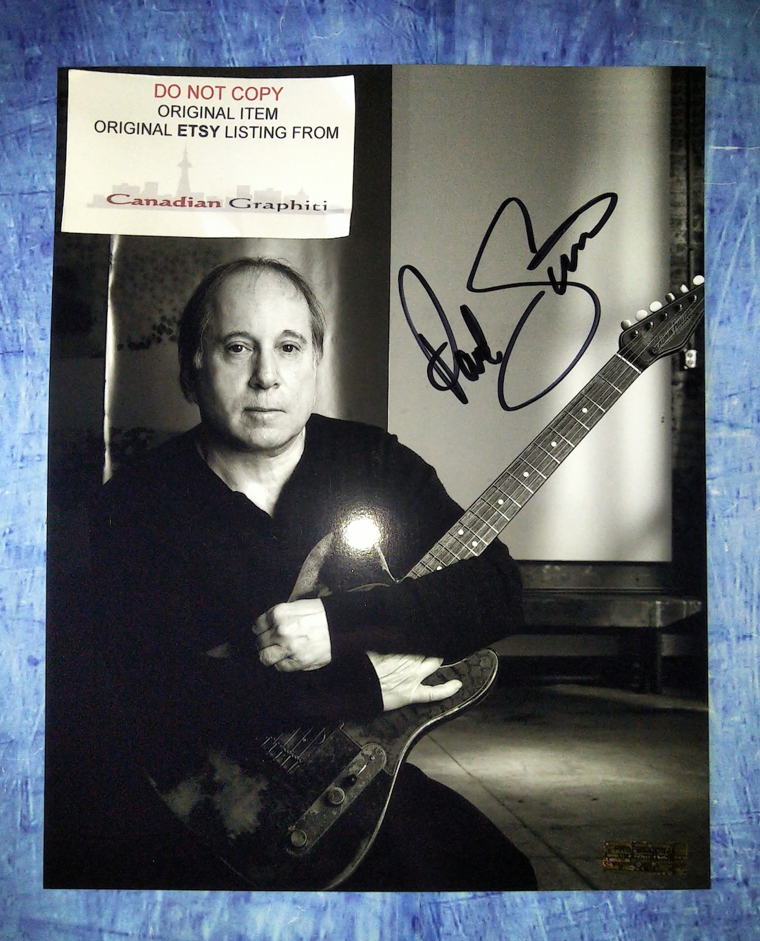 Paul Simon Hand Signed Autograph 8x10 Photo COA - Etsy