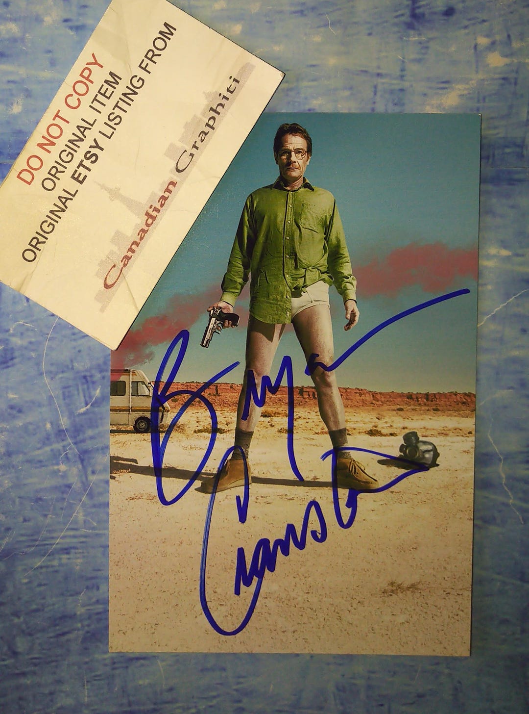 Bryan Cranston Hand Signed Autograph Photo COA - Etsy Canada